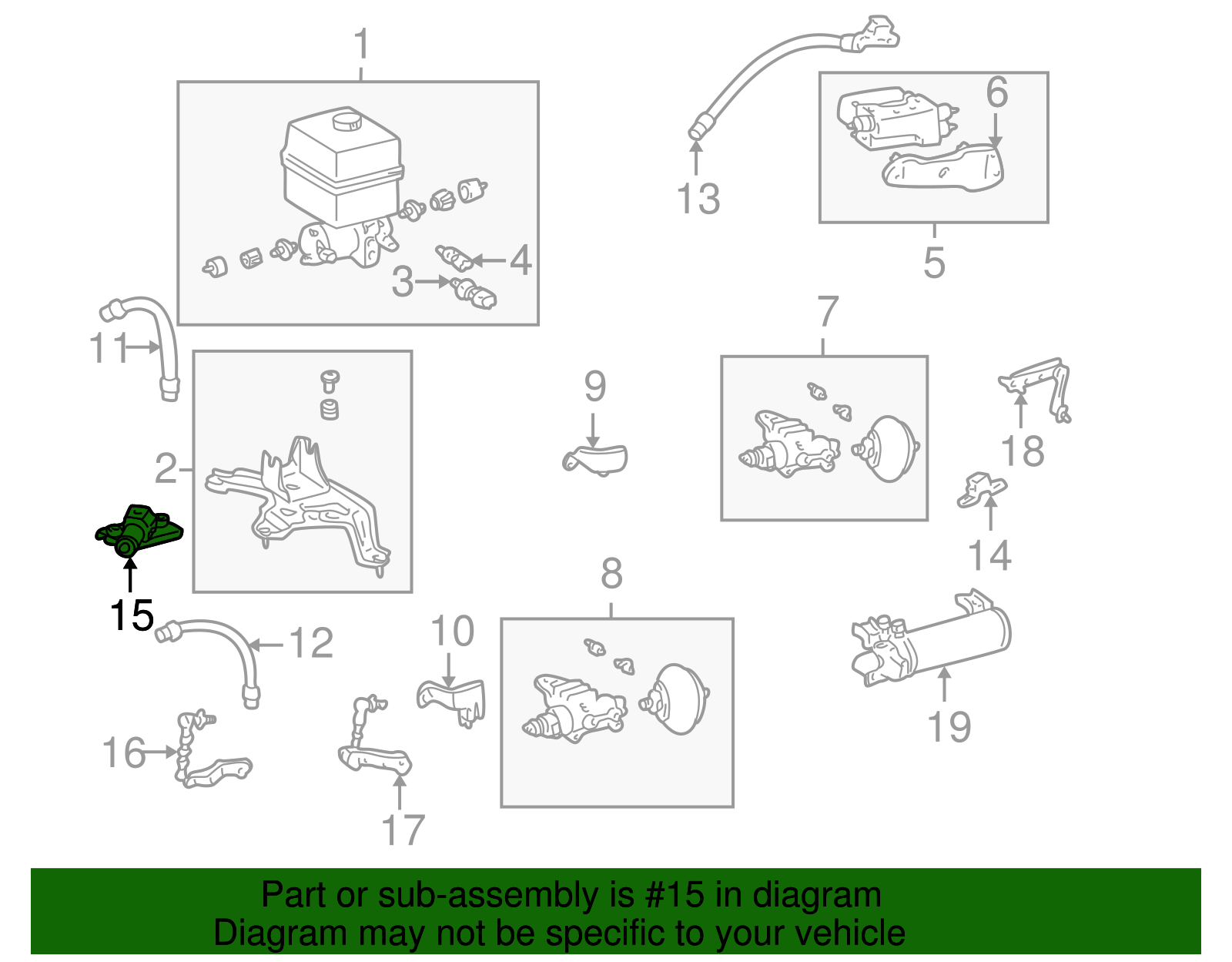 1998-2007 Lexus LX470 Pressure Hose Connector 48980-60021 | OEM Parts ...