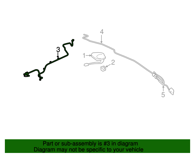 86101-07170 - Antenna Cable - 2013-2018 Toyota Avalon | OEM Genuine ...