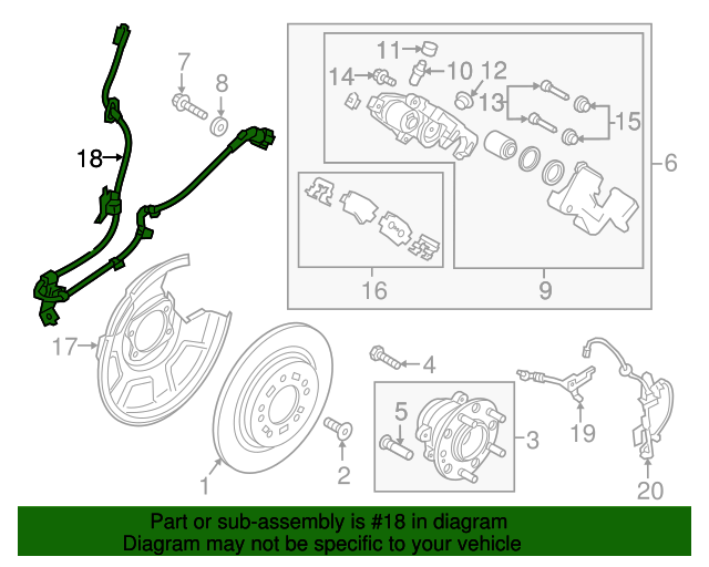 59795-A8500 - Wire Harness 2017-2020 Kia Optima | Kia.Parts Store