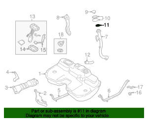 42060GA081 - Filler Pipe Seal 1990-2014 Subaru | Subaru Direct Wholesale