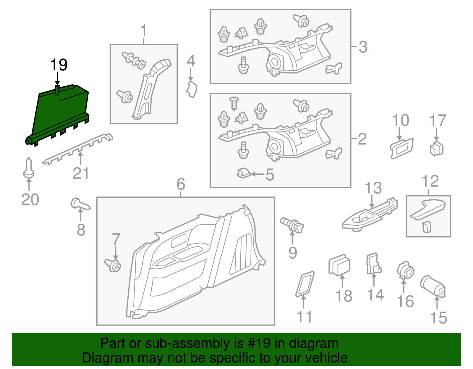 84680-TK8-A01 - Sunshade 2011-2017 Honda Odyssey | Honda Parts Online