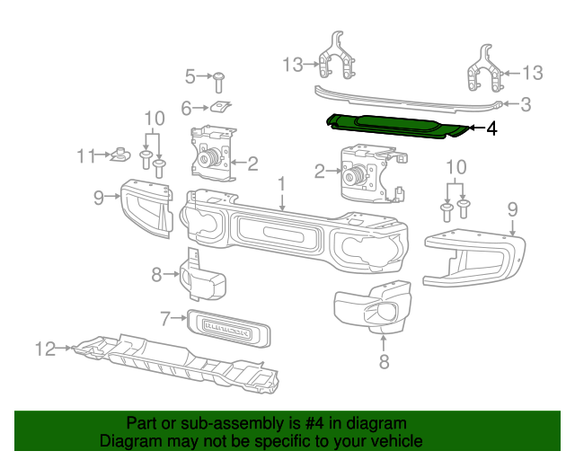 2018-2020 Jeep Upper Cover 68293946AA | TascaParts.com