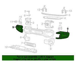 2018-2020 Jeep Extension - Passenger Side (RH) 68385512AA | TascaParts.com
