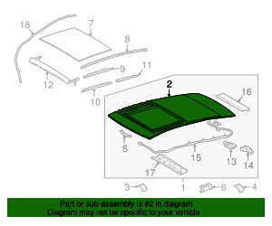 2018-2024 Toyota Camry Panel Assembly 63233-06081 | OEM Parts Online