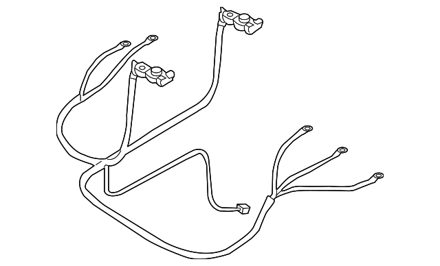 2007-2009 Kia Sorento Battery Cable Harness 37201-3E050 | TascaParts.com