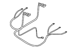 2007-2009 Kia Sorento Battery Cable Harness 37201-3E050 | QuirkParts