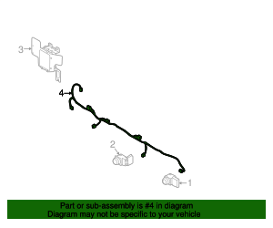 2017-2019 Hyundai Ioniq Wire Harness 91890-G2100 | OEM Parts Online