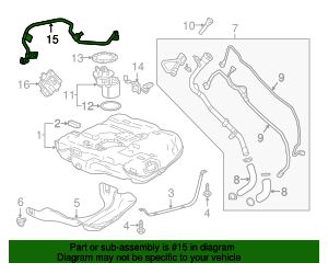 2016-2023 GM Fuel Feed Pipe 84398640 GM | GMPartsDirect.com