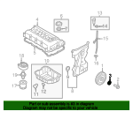 2002-2021 Kia Damper Pulley Washer 23126-32021 | TascaParts.com