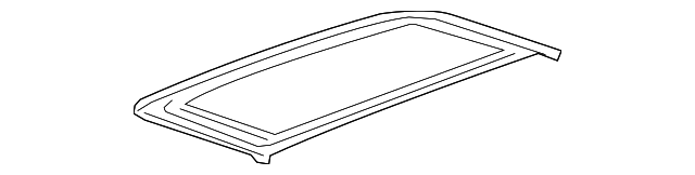 2016-2025 GM Sunroof Window 84117735 GM | GMPartsDirect.com