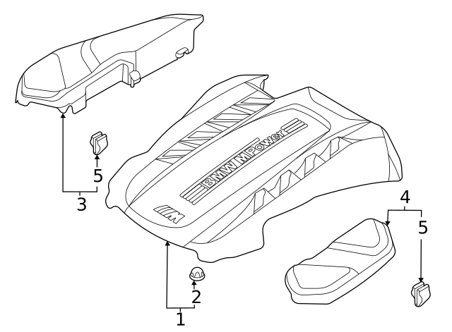 11-14-8-098-567 - Engine Cover 2020-2023 BMW | AutoNationParts.com