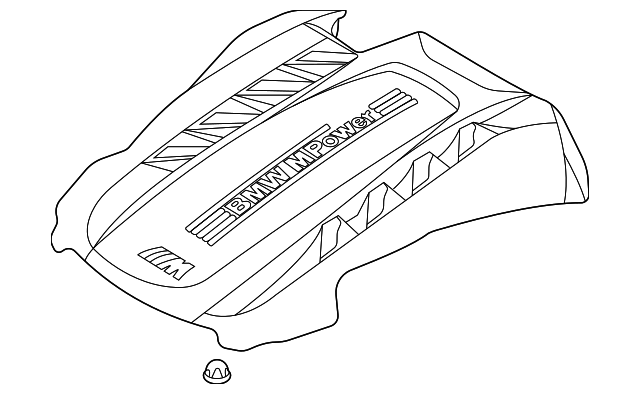 11-14-8-098-567 - Engine Cover - 2020-2023 BMW | BMWPartsHub