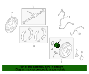 3785A024 - Wheel Bearing 2014-2024 Mitsubishi | Mitsubishi Direct Parts