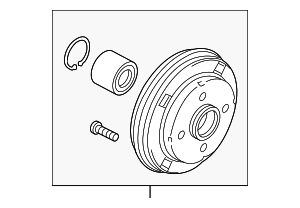 3780A018 - Drum 2014-2015 Mitsubishi Mirage | Mitsubishi Direct Parts