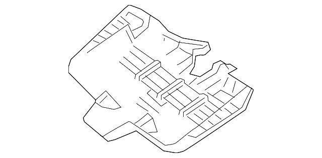 205-821-04-00-9051 - Lower Cover 2015-2019 Mercedes-Benz | Mercedes ...