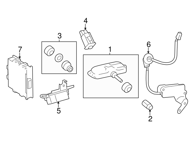 8976B-33011 - Sensor For 2013-2018 Lexus | Lexus OE Parts