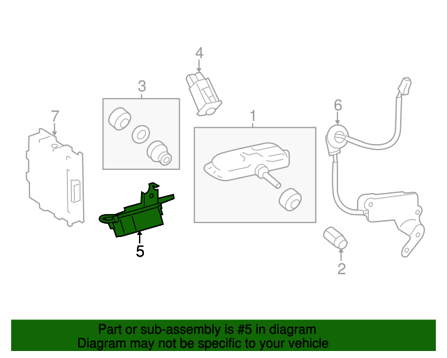 8976B-33011 - Sensor For 2013-2018 Lexus | Lexus OE Parts