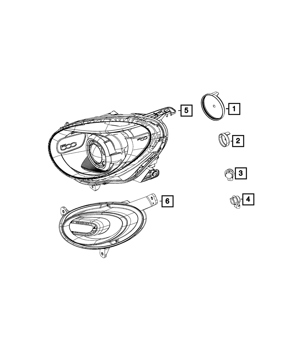 2015-2018 Mopar Lamp Socket 68285062AA | Mopar eStore