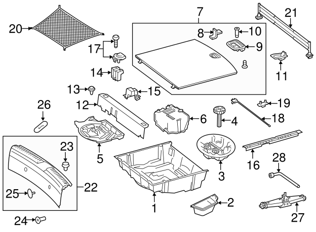 292-680-16-00-9H42 - Floor Cover Panel 2016-2019 Mercedes-Benz ...
