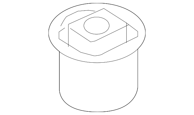 2014-2016 Hyundai Equus Suspension Cross-Member Outer Bushing 55418 ...