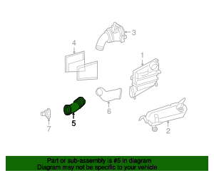 164-505-18-61 - Front Duct 2007-2011 Mercedes-Benz | Mercedes-Benz USA ...