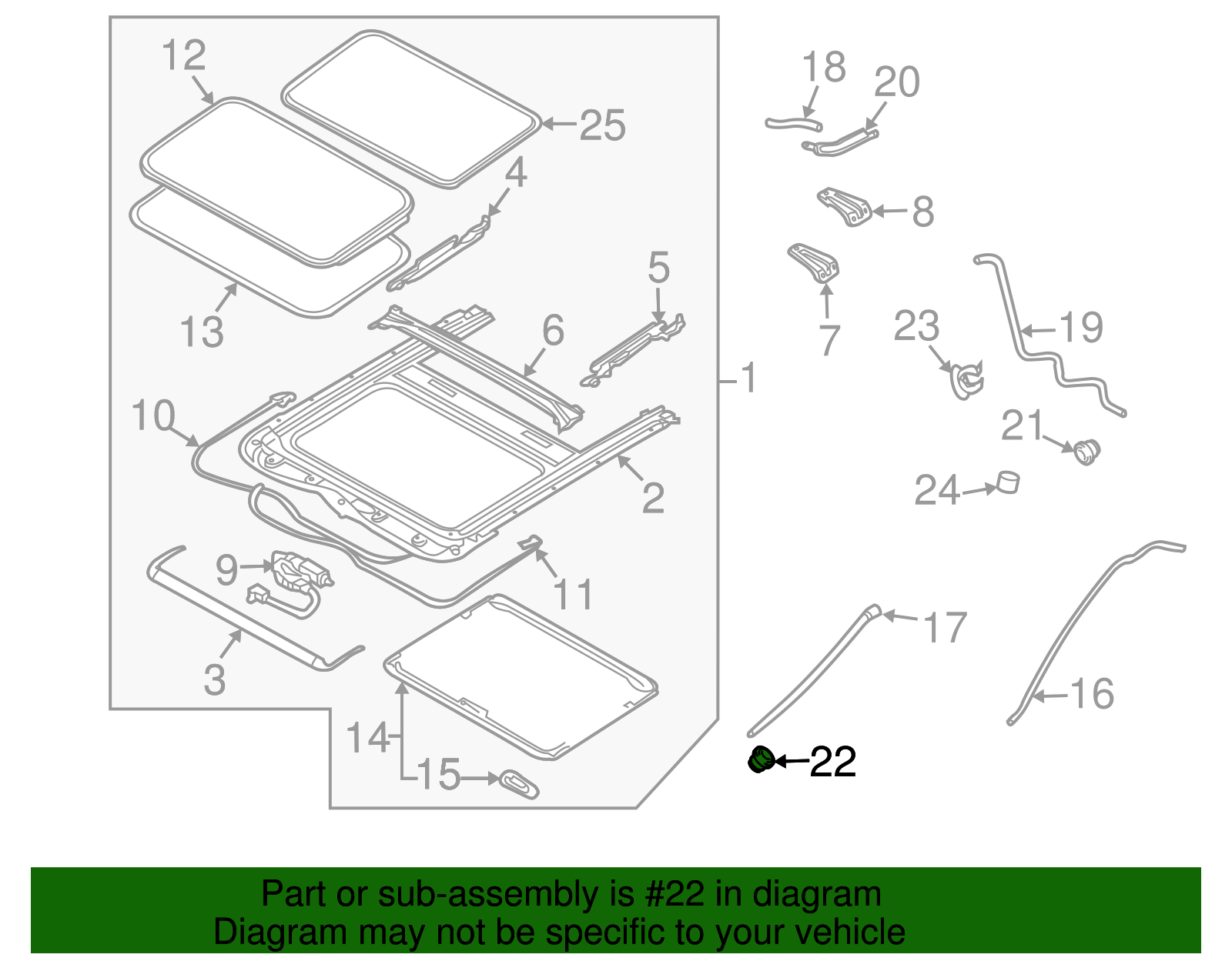 2003-2007 Nissan Murano Drain Hose Grommet 01651-00641 | Nissan RVA