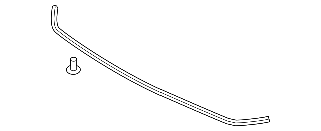 KB7W-56-770A - Front Weather-Strip - 2017-2020 Mazda CX-5 | Mazda Parts ...