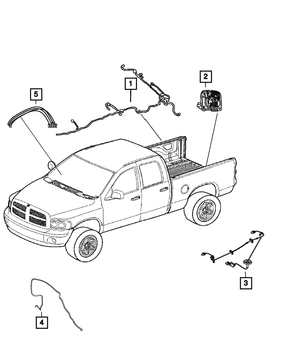 2014-2018 Ram 2500 Jumper Wiring 68225060AB | Mopar eStore