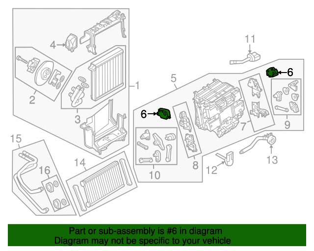 4G0-820-511 - Adjust Motor 2011-2018 Audi | Audi OEM Parts