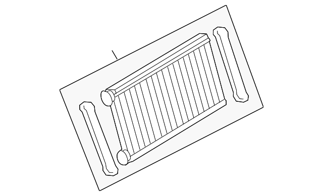 2011-2018 Audi Heater Core 4H0-898-037 | Audi USA Parts