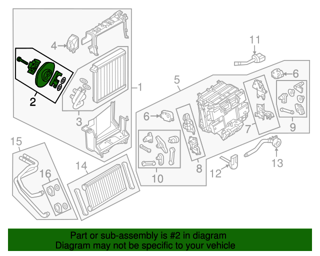 4G0-898-967 - A/C Expansion Valve 2012-2018 Audi | AutoNationParts.com