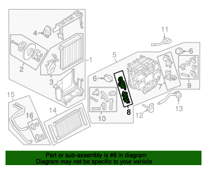 4H0-898-965 - Adjust Motor Mount Kit 2011-2018 Audi | Audi OEM Parts