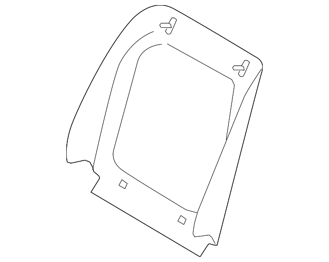 52107319049 - 2014-2017 BMW Seat Back Panel (52-10-7-319-049) | BMW of ...