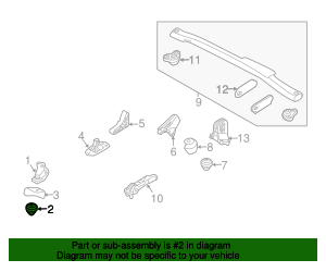 2005-2014 Volvo Front Insulator 30778953 | TascaParts.com