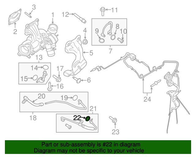 2015-2021 Ford OEM NEW 15-2021 Ford Escape Explorer Left Right Water ...