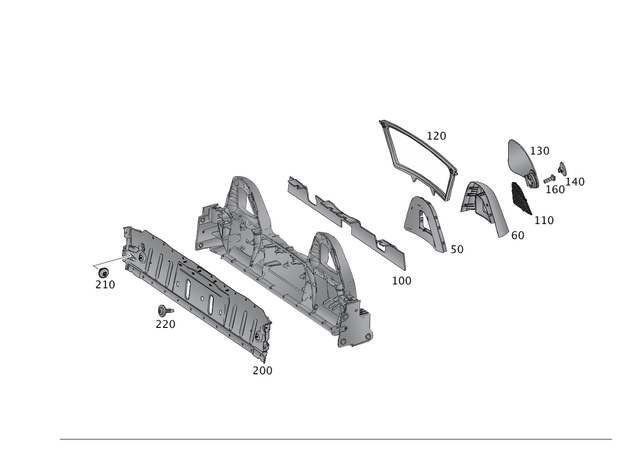 Cover - Part #172-790-01-35 | Mercedes Parts Center