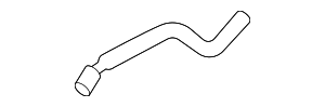 Ford MB3Z-8C289-A - Inlet Hose - 2021 Ford Bronco | OEM Ford Parts ...