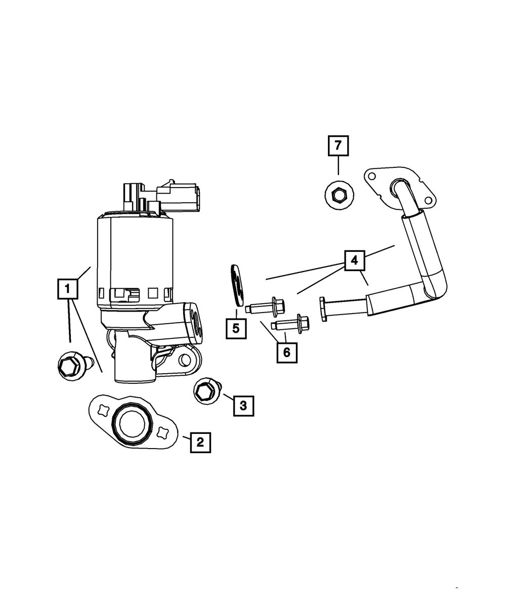 4593888AC - High-Quality Valve Assy-egr Valve Assy for 2007-2011 Mopar ...