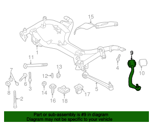 31-12-1-141-722 - Suspension Control Arm - 1993-2001 BMW | BMWPartsHub