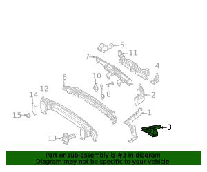 253-885-82-05 - Side Bracket 2020-2022 Mercedes-Benz | Mercedes-Benz ...