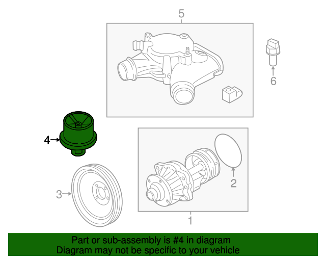 Genuine BMW 11-53-7-836-155 | Thermostat | FREE Shipping on Most Orders ...