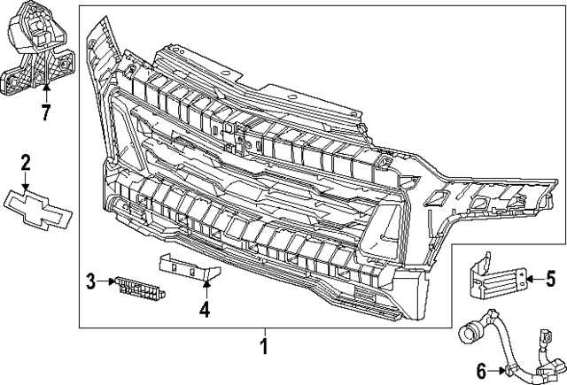 2023 GM Support Brace 84766368 | TascaParts.com