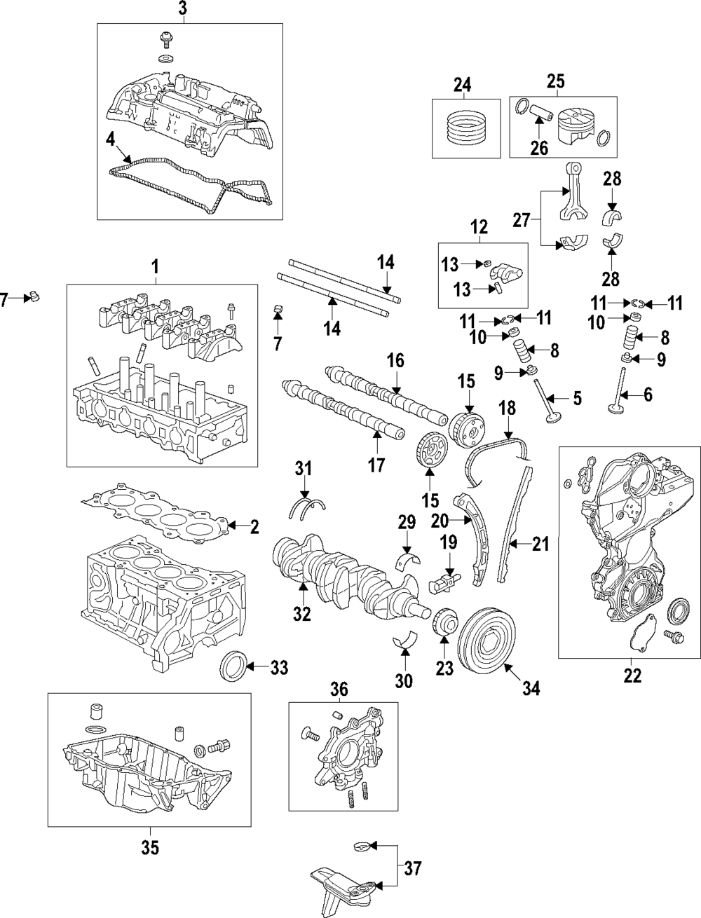 14620-5R0-000 - Rocker Arms 2015-2022 Honda | Honda Parts Online