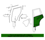 Lexus OEM Outer Panel Part# 67113-60220 | OEM Vehicle Parts