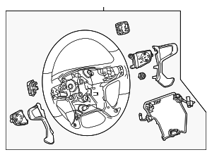 2014-2020 GM Steering Wheel 84483746 GM | GMPartsDirect.com