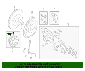 2012-2024 Nissan Wheel Stud 43222-1LB0A | Nissan Parts Plus