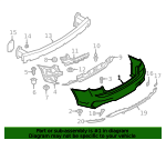 51128099905 - 2019-2022 BMW Bumper Cover (51-12-8-099-905) | BMW of ...
