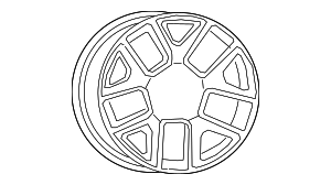 2019-2024 Ram 1500 Wheel, Alloy 04755571AA | Mopar Parts Canada