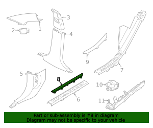 Genuine BMW 51-47-5-A60-665 | Insulating Cover | FREE Shipping on Most ...
