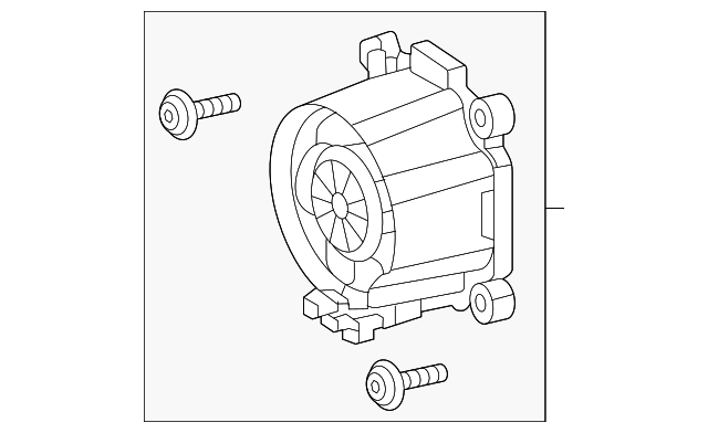 2017-2023 Mercedes-Benz Headlight Control Module Cooling Fan 205-906-71 ...